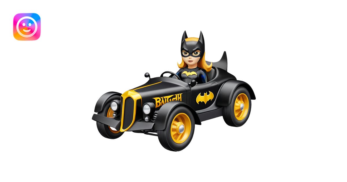 Hot wheels racing cartoons BatGirl’s 1932 stealth retro cat burglar ...