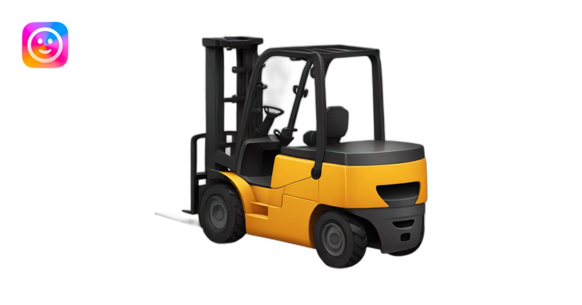 Forklift emoji | AI Emoji Generator