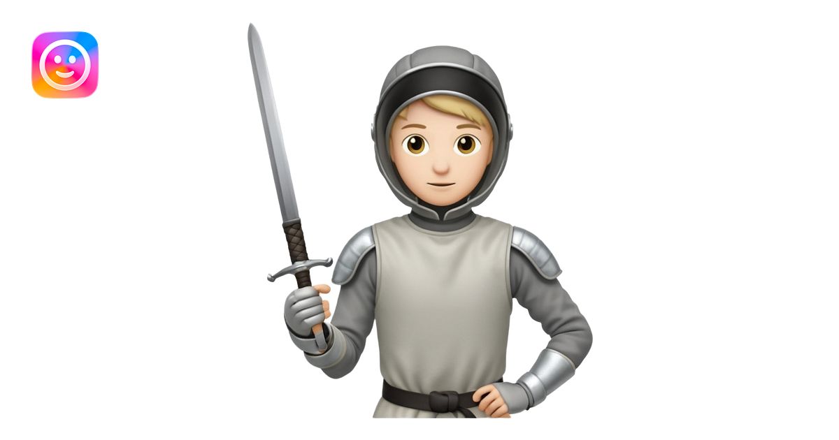 scherma emoji | AI Emoji Generator