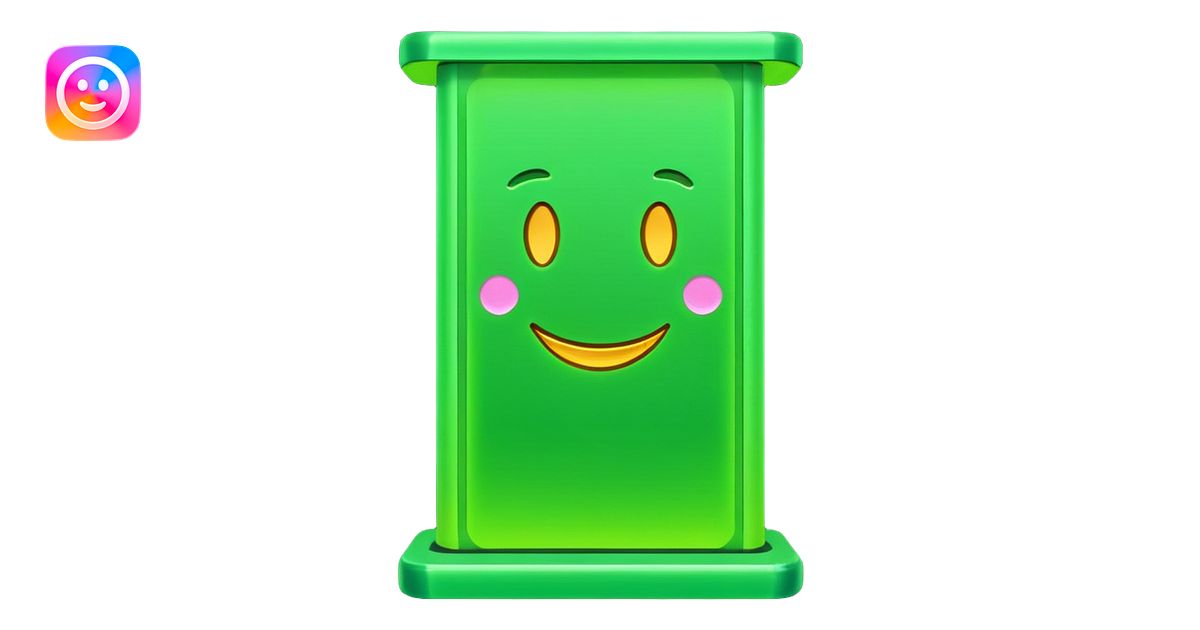 the green bar "friend" emoji | AI Emoji Generator