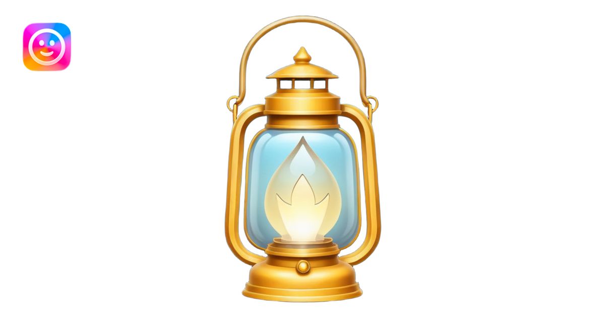Ghost Light Lantern emoji | AI Emoji Generator