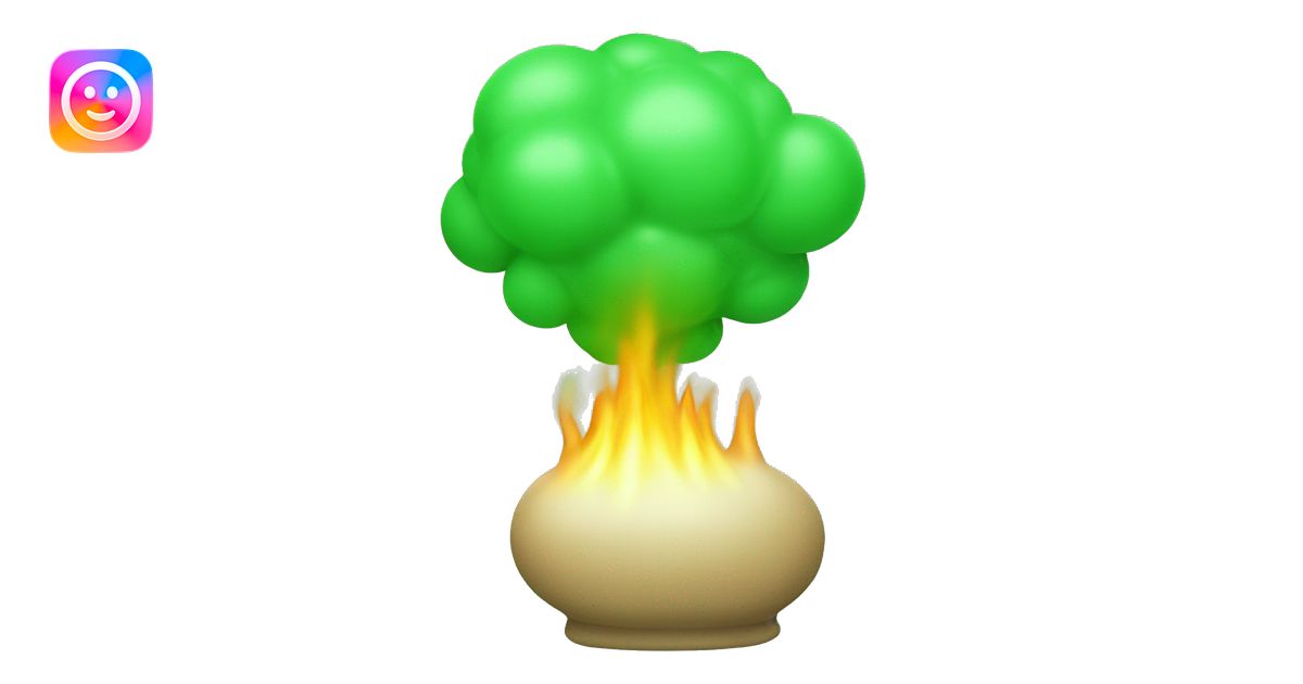 fart gas green emoji | AI Emoji Generator