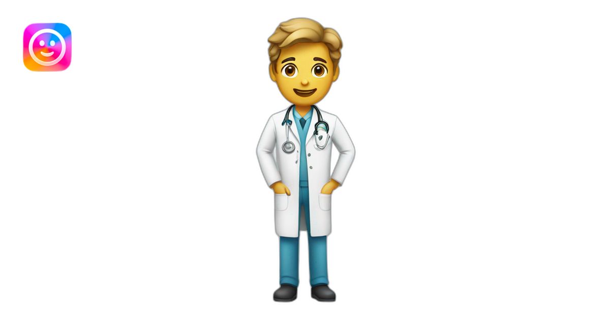 Veterinary doctor emoji | AI Emoji Generator
