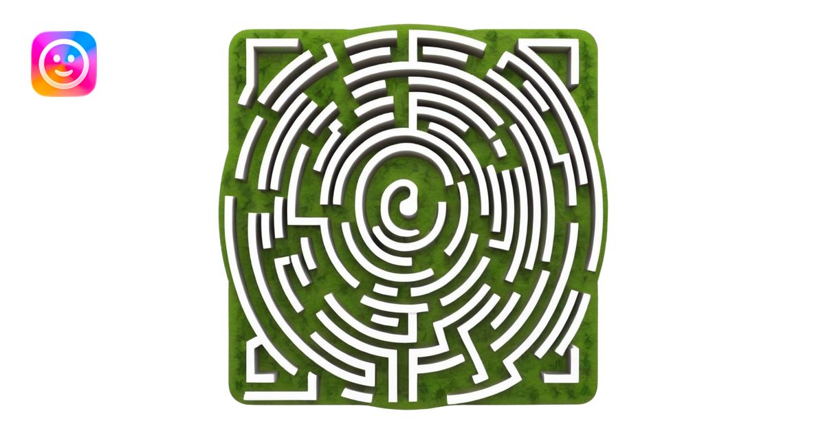 Maze emoji | AI Emoji Generator