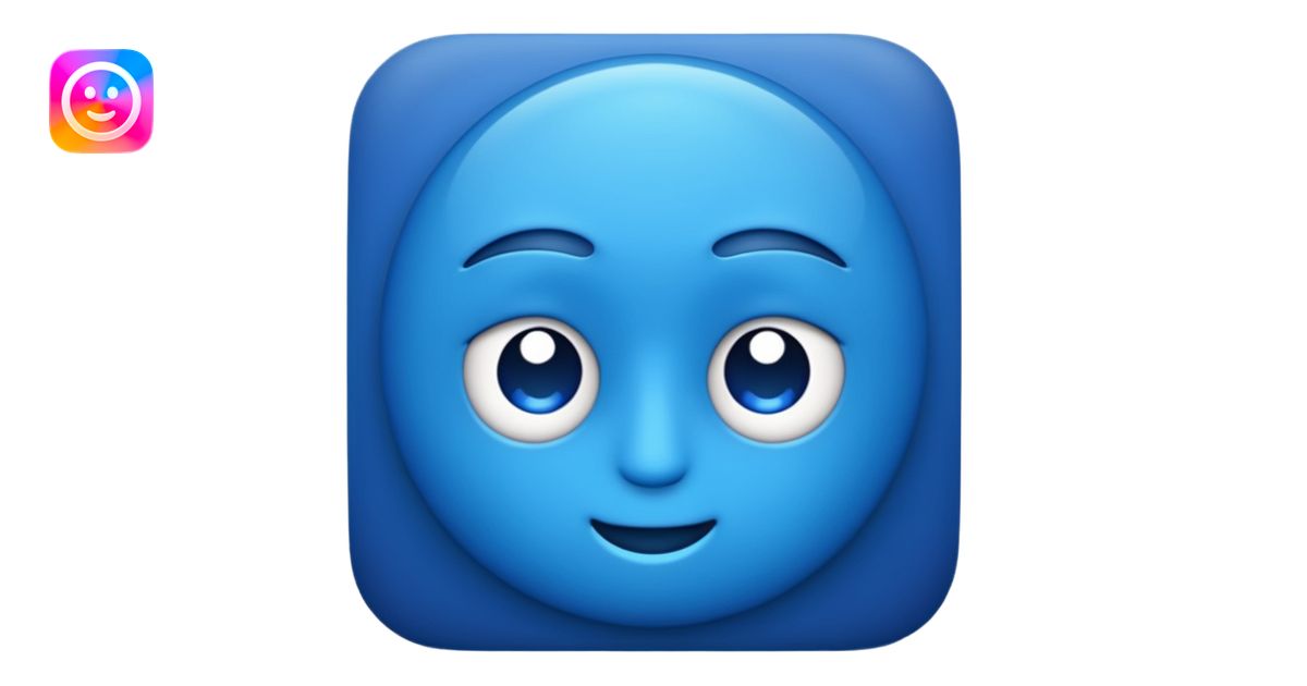 Azul emoji | AI Emoji Generator