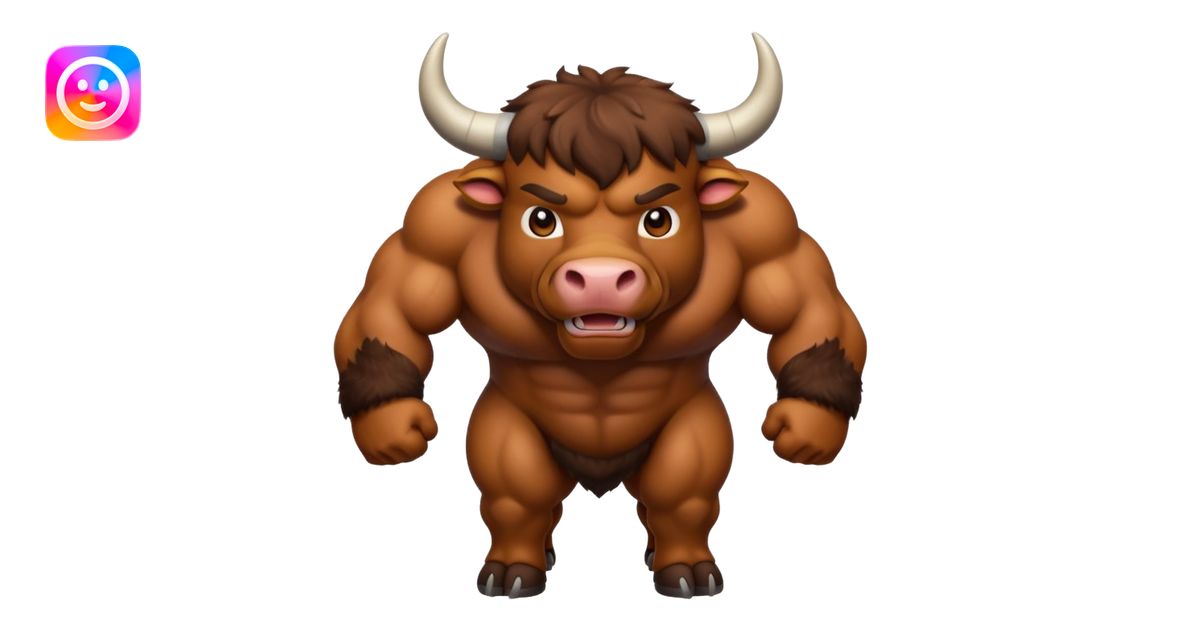 bull emoji | AI Emoji Generator