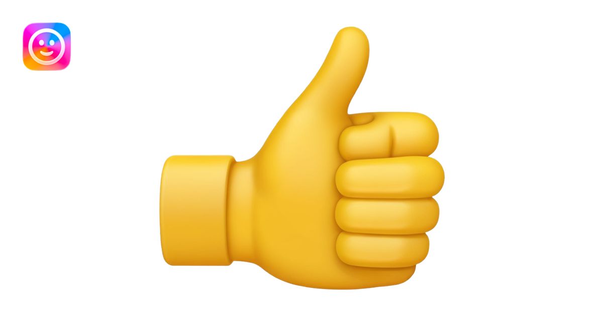 thumbs up emiji emoji | AI Emoji Generator