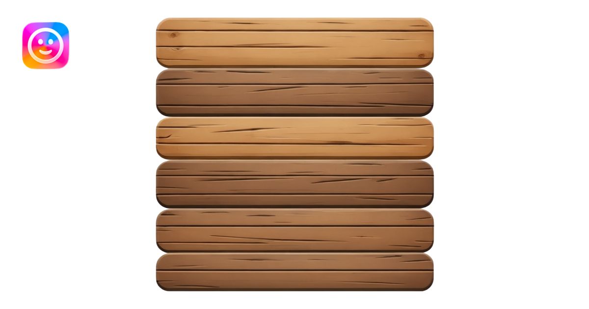 wood plank emoji | AI Emoji Generator