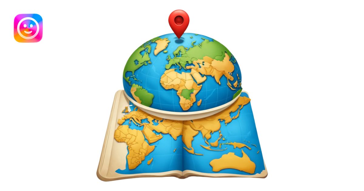 navegar, mar, mundo, mapa, brújula, dirección emoji | AI Emoji Generator