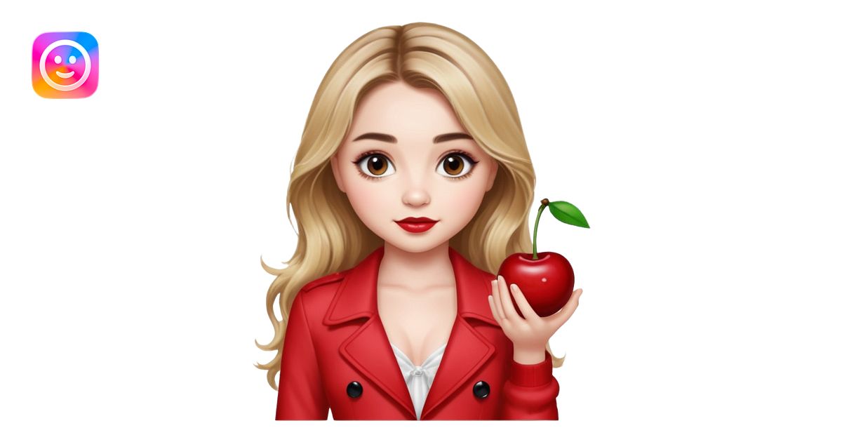 Sabrina carpenter cherry baby body mist emoji | AI Emoji Generator