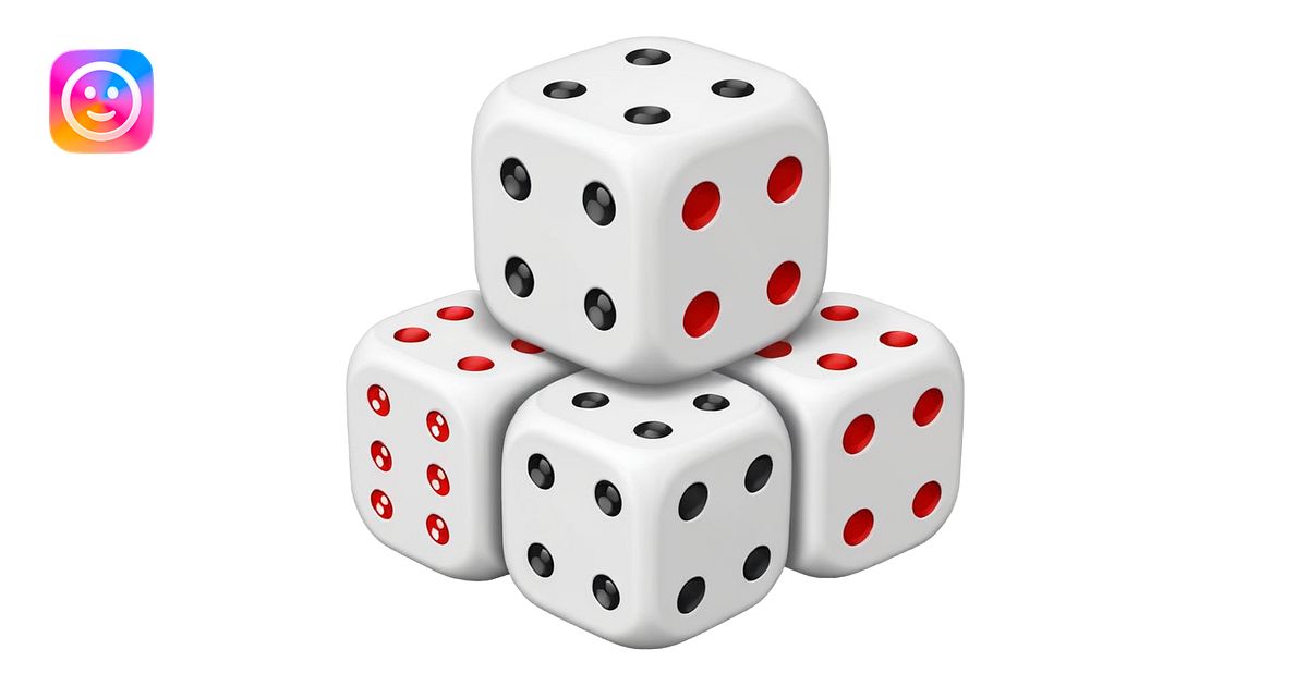 Dice emoji | AI Emoji Generator