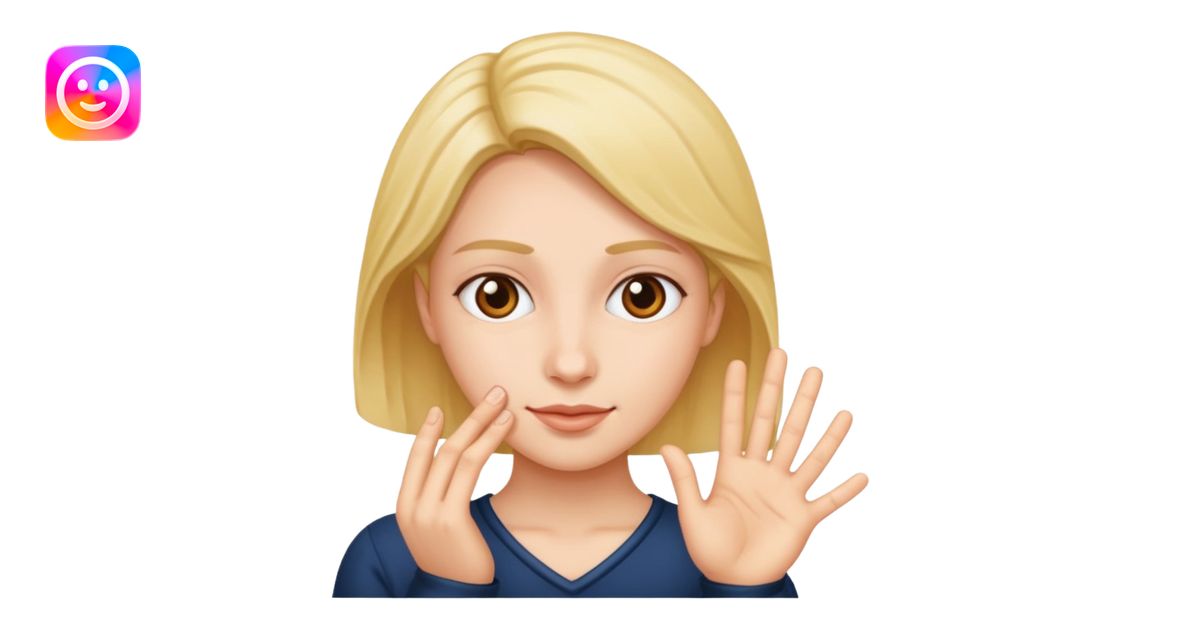 fingering virginia emoji | AI Emoji Generator