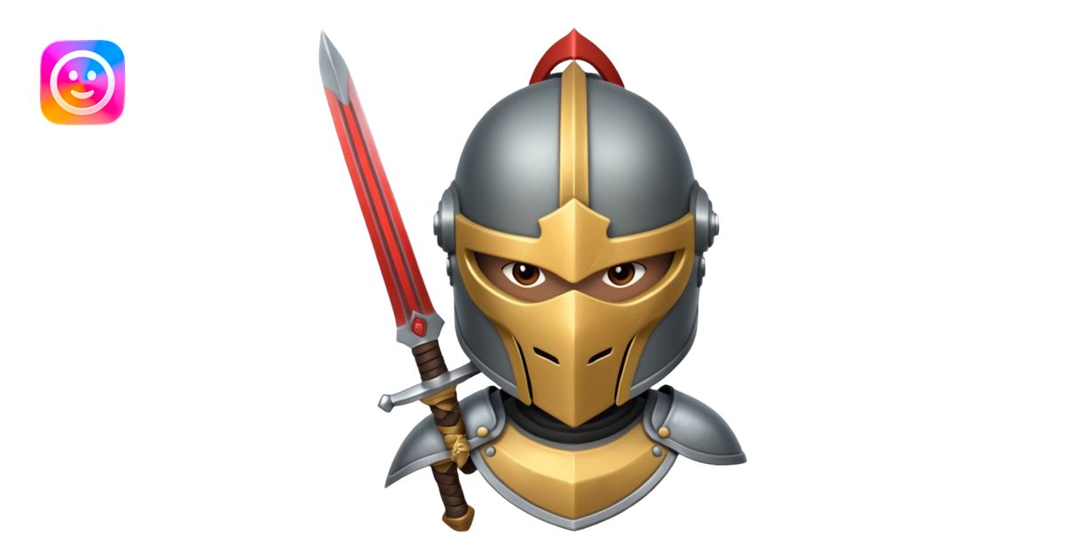 Combatente de arc riders emoji | AI Emoji Generator