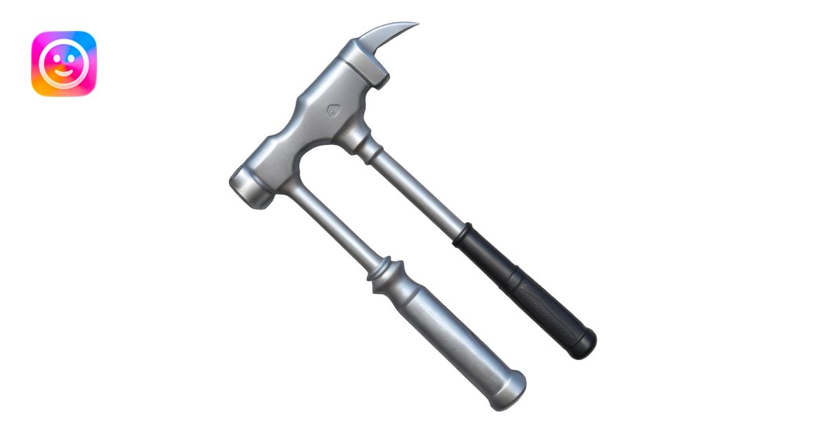 hammer crossed with another tool emoji | AI Emoji Generator