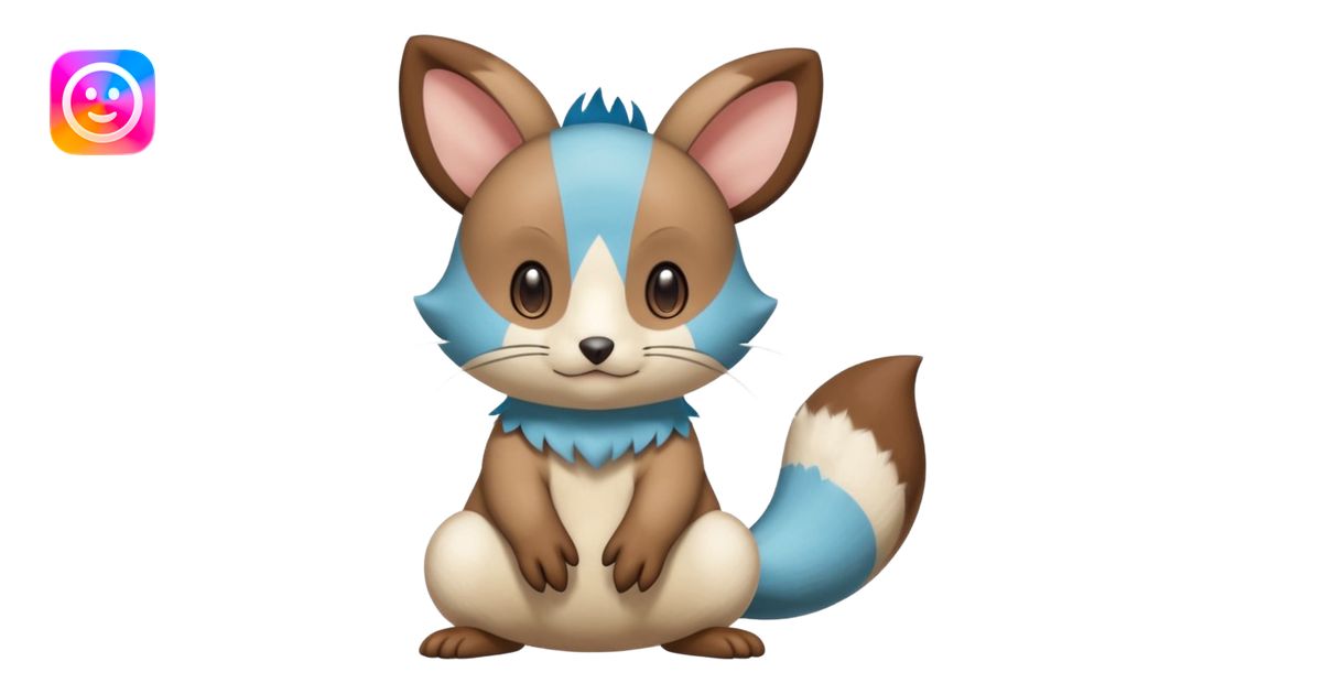 Dewott-Minccino-Durret-Furret-Gurret-Oshawott-fusion emoji | AI Emoji ...