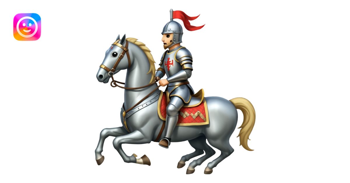 Medieval Cavalry emoji | AI Emoji Generator