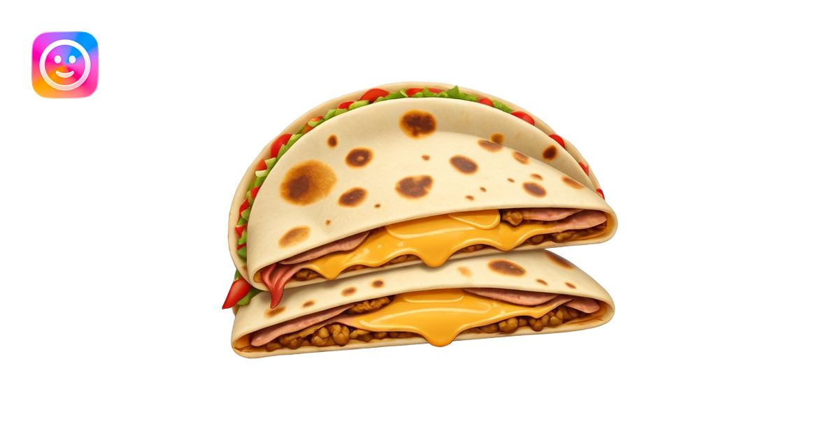 make a quesadilla armadillo emoji | AI Emoji Generator