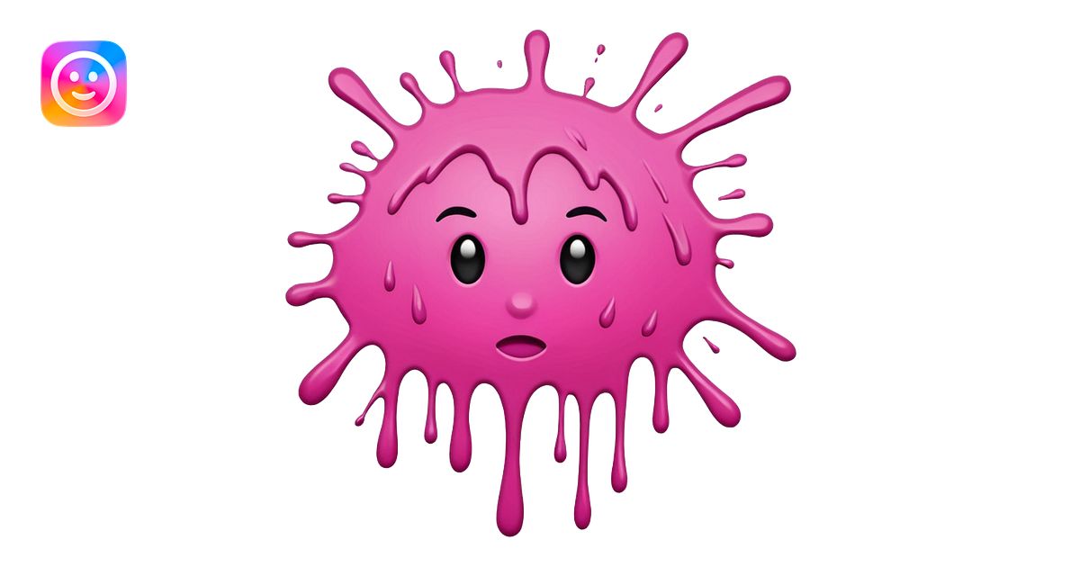 pink violent emoji | AI Emoji Generator