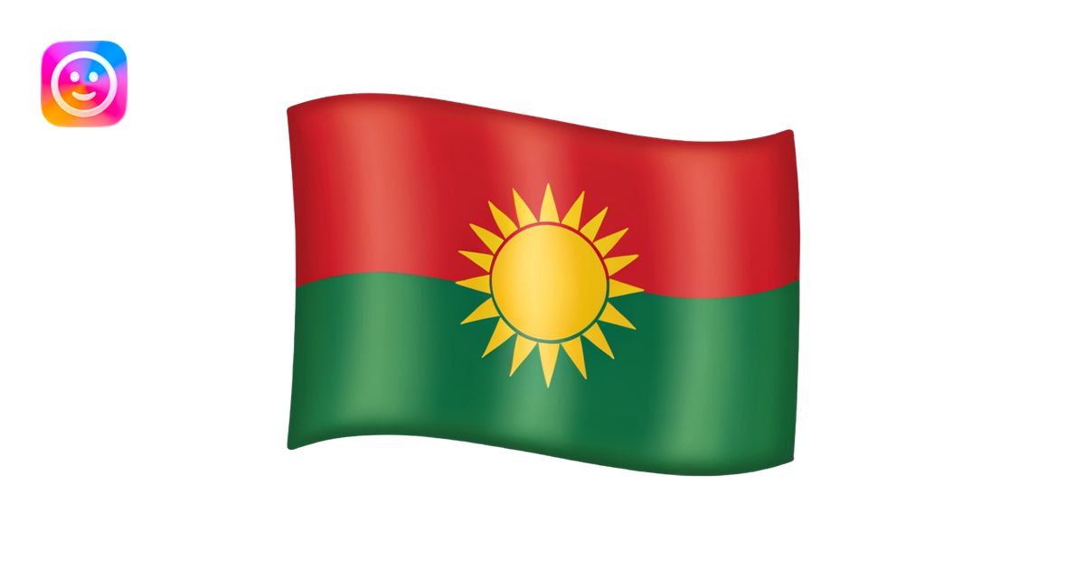 kurdistan flag emoji | AI Emoji Generator