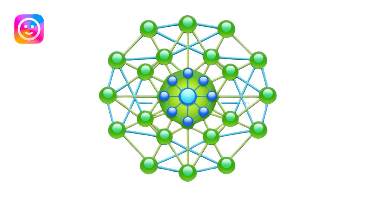 a 2-3-2 multi-layer perceptron emoji | AI Emoji Generator