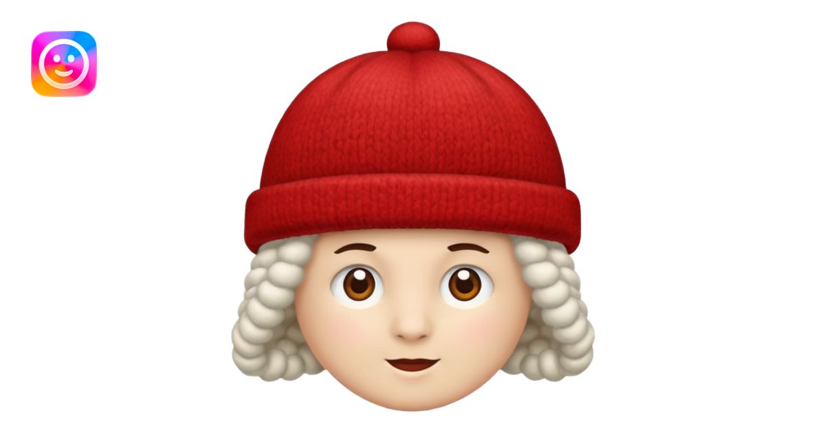 A red hat emoji | AI Emoji Generator