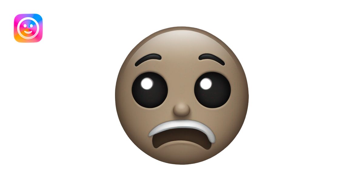 Un caca triste emoji | AI Emoji Generator