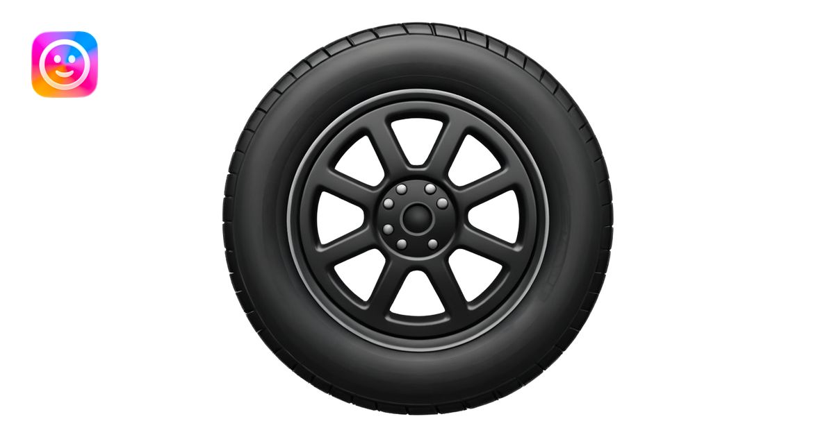 make tire flatter emoji | AI Emoji Generator