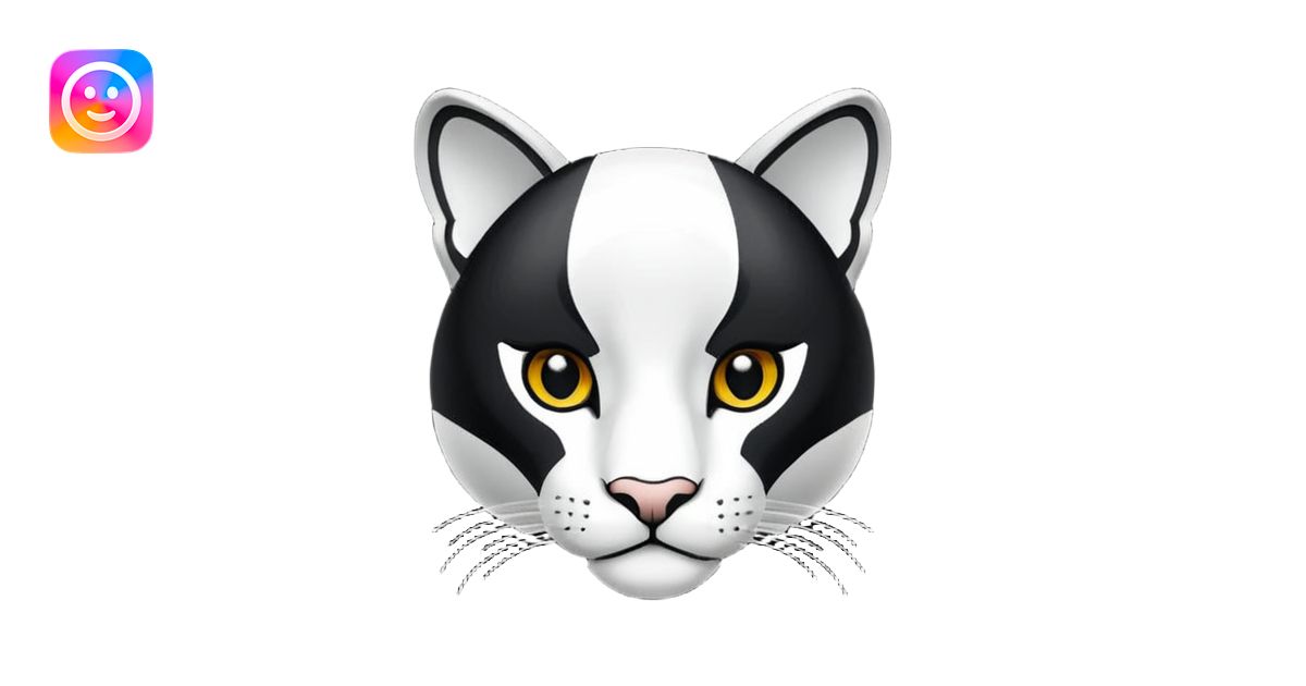 Logo de la marca puma de ropa emoji | AI Emoji Generator