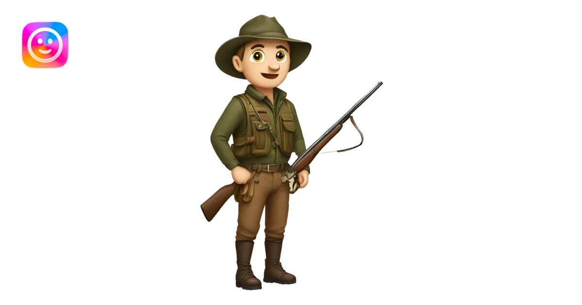 Hunting emoji | AI Emoji Generator