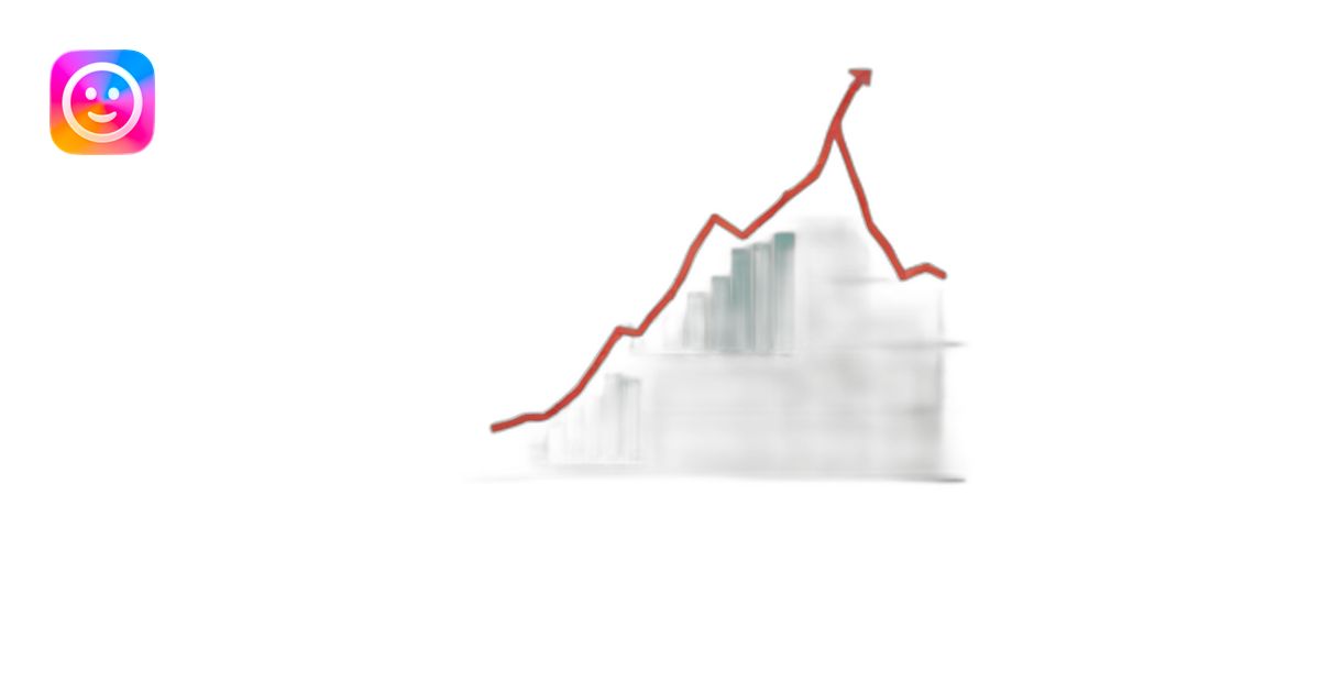 Economy chart emoji | AI Emoji Generator