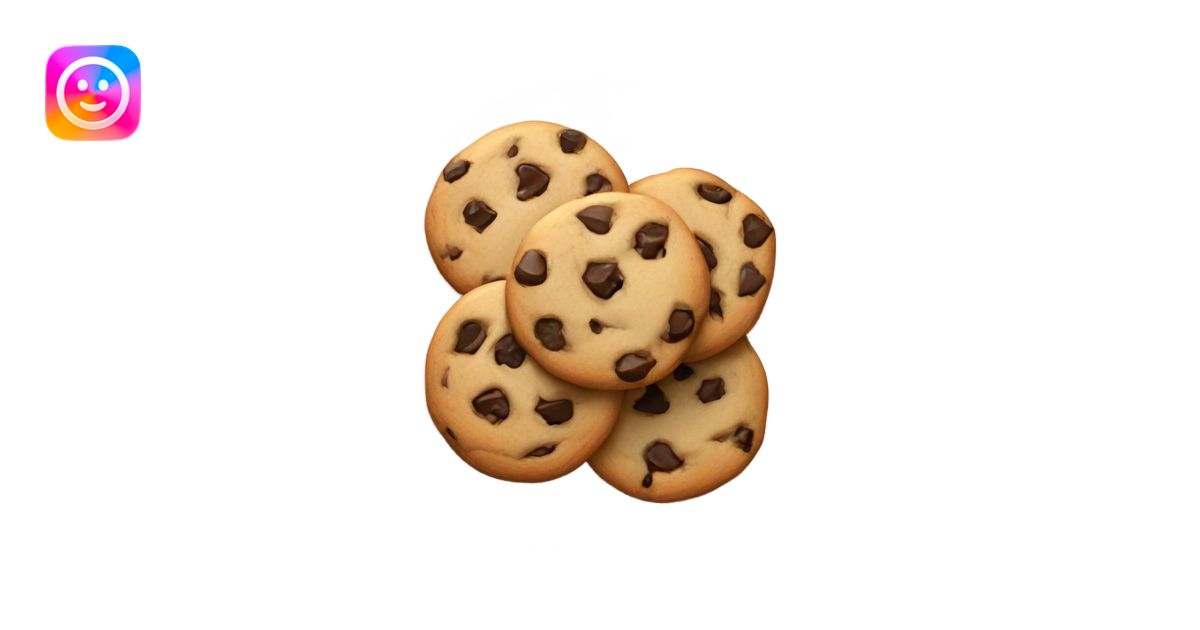 Warm cookies emoji | AI Emoji Generator