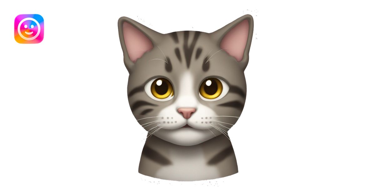 Gatto senza pelo emoji | AI Emoji Generator
