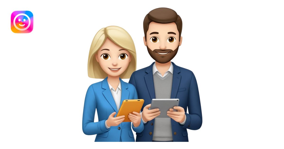 casually dressed stylish husband and wife in their 30ss avatars ...