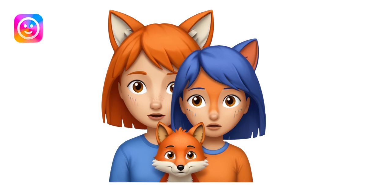 Make Dora and Swiper the fox crying emoji | AI Emoji Generator