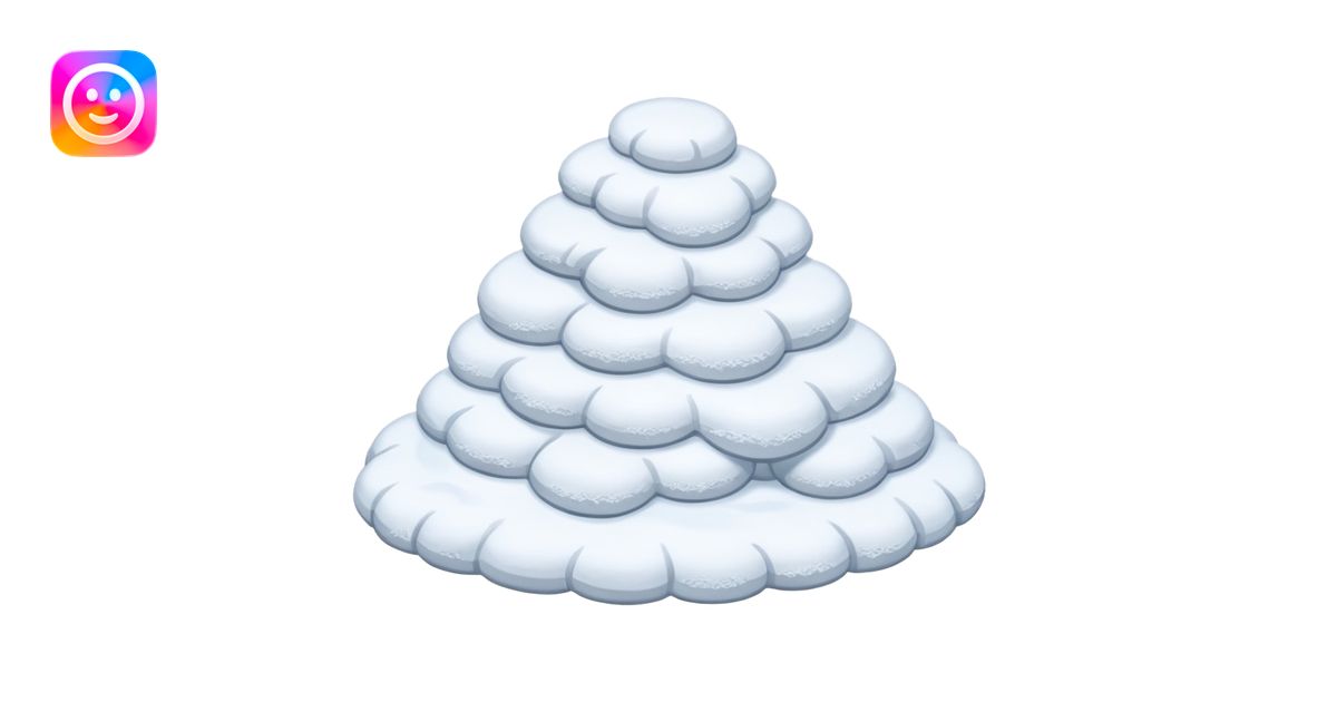 snow emoji | AI Emoji Generator