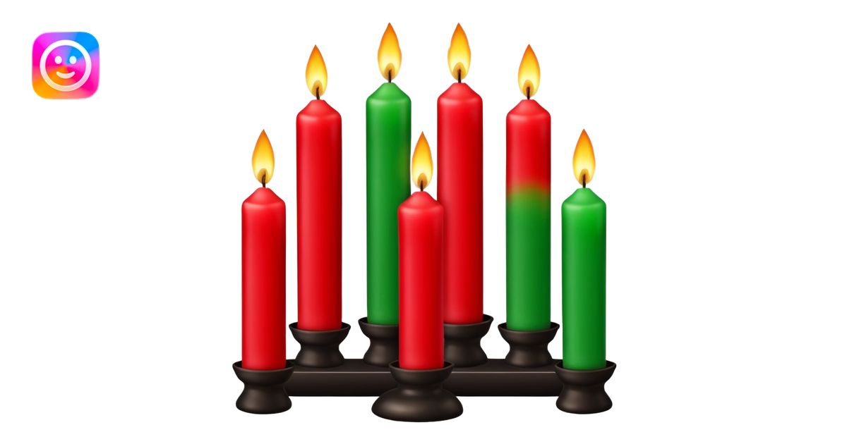 Kwanzaa Kanara emoji | AI Emoji Generator