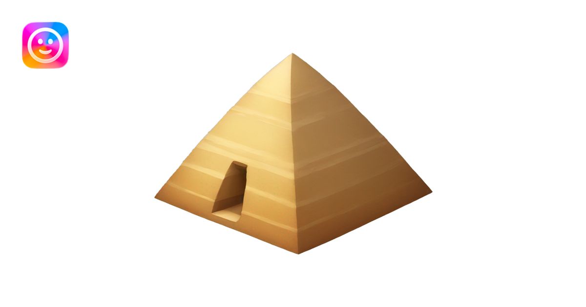 pyramid emoji | AI Emoji Generator