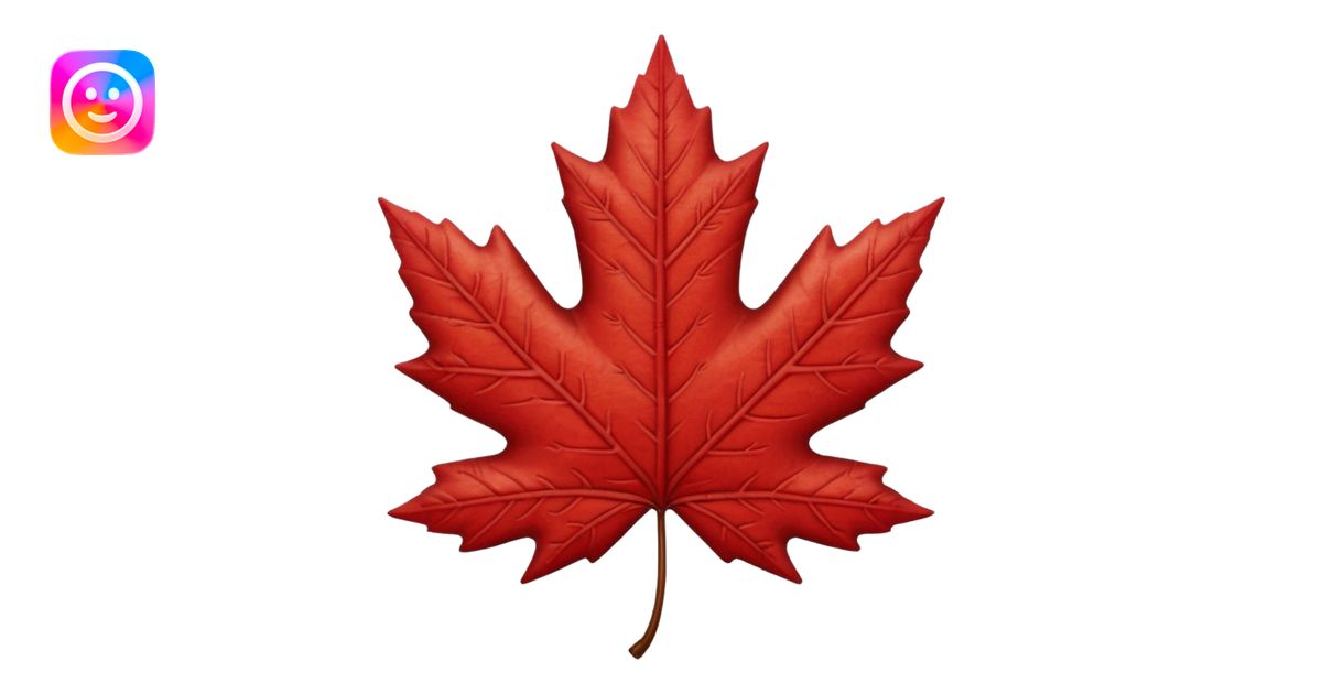 maple leave emoji | AI Emoji Generator