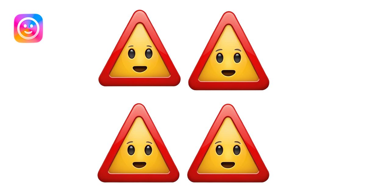 Warning Icon emoji | AI Emoji Generator