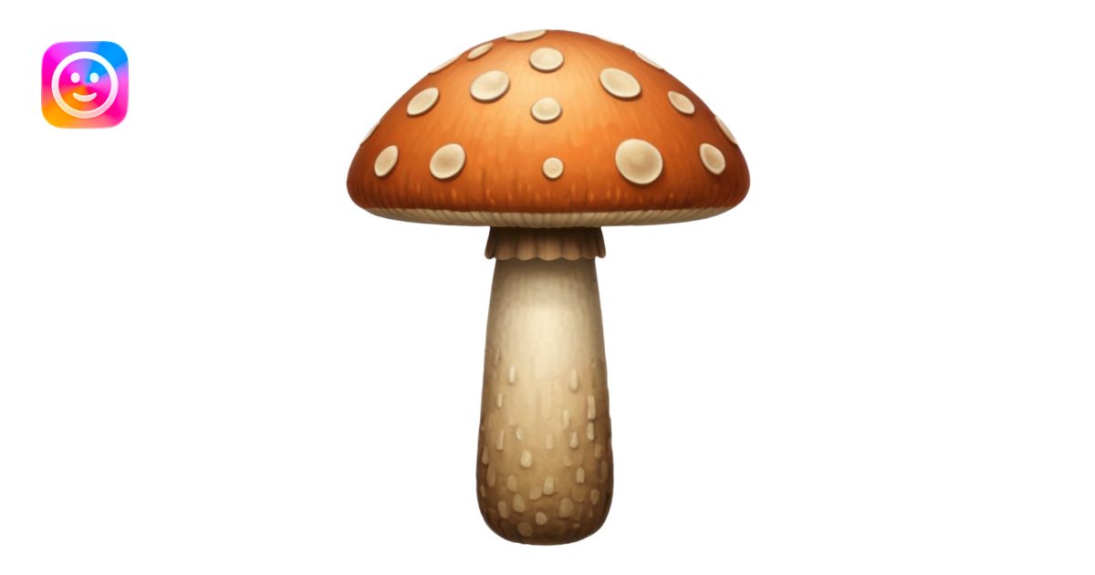 Mushrooms emoji | AI Emoji Generator
