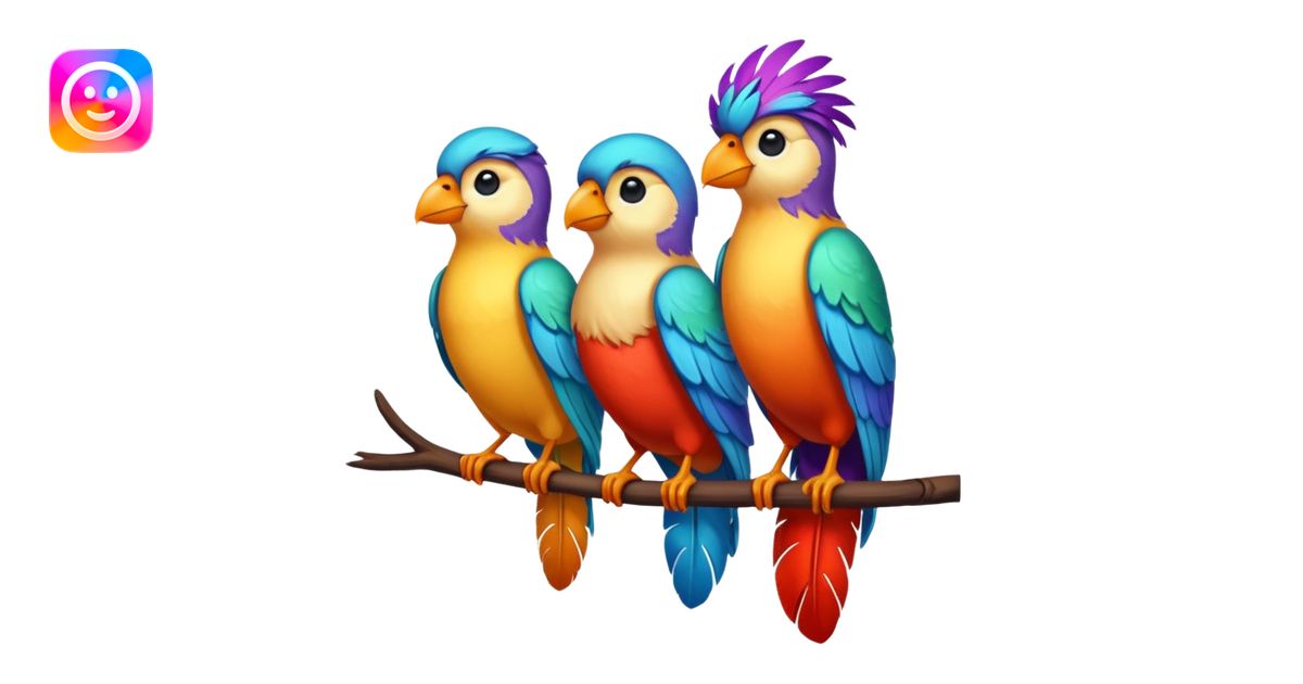 birds emoji | AI Emoji Generator