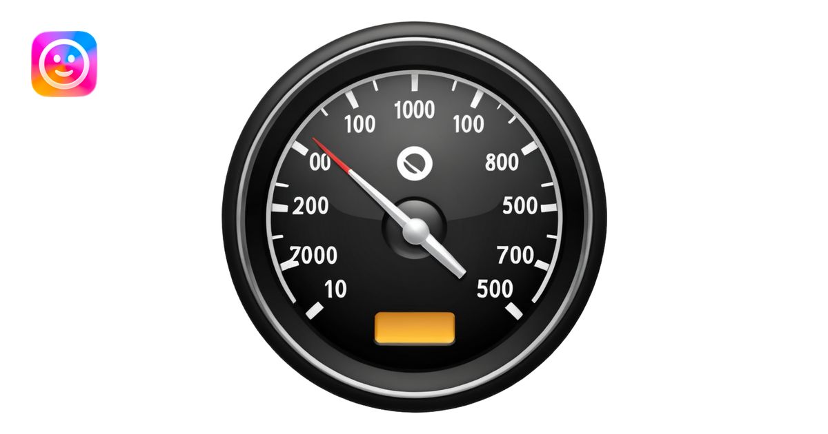 Speed I need this emoji | AI Emoji Generator