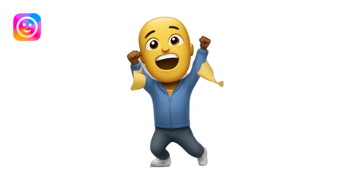 Throwing words in the air emoji | AI Emoji Generator