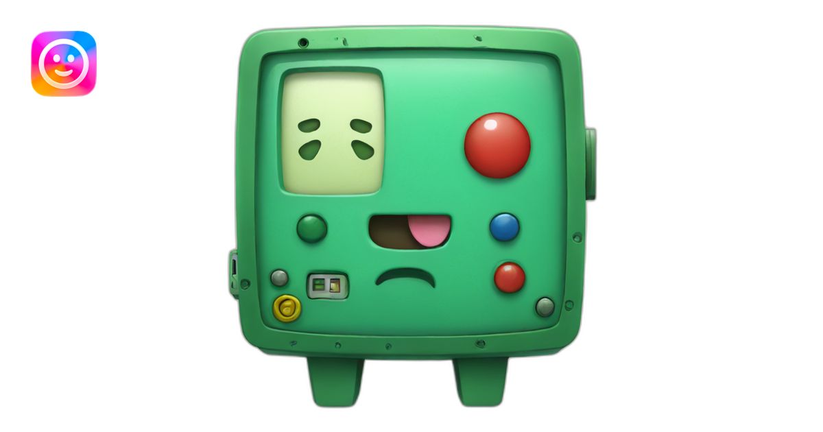 BMO from adventure time emoji | AI Emoji Generator