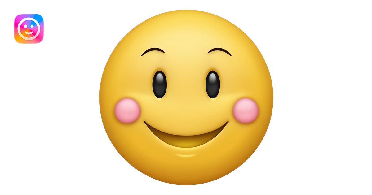 Smiley face with cute little butt emoji | AI Emoji Generator