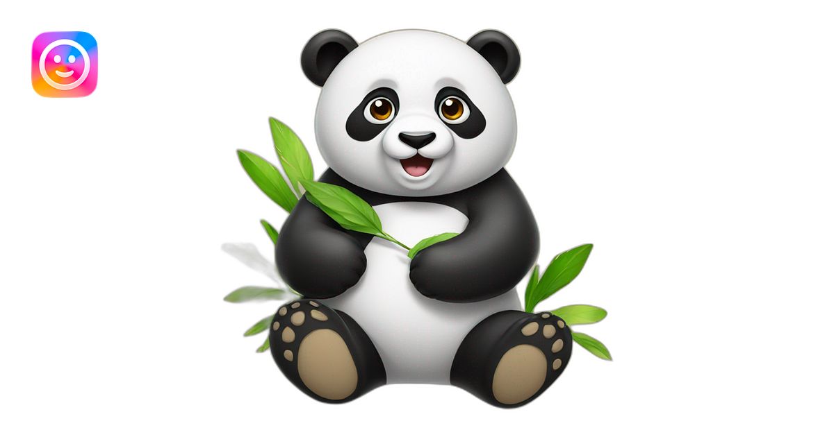 panda avec une fée emoji | AI Emoji Generator