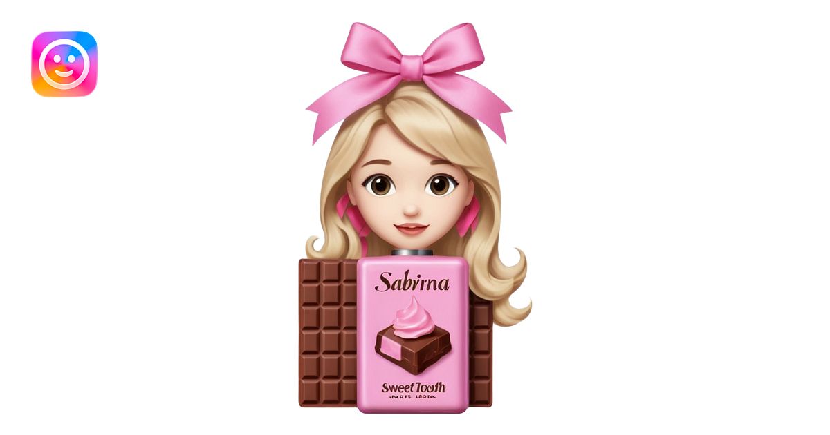 Sabrina carpenter sweet tooth perfume (shaped liked a light pink ...