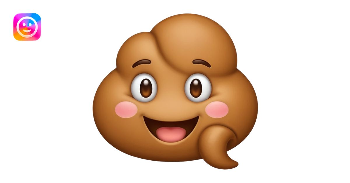 POOPING EMOJI emoji | AI Emoji Generator
