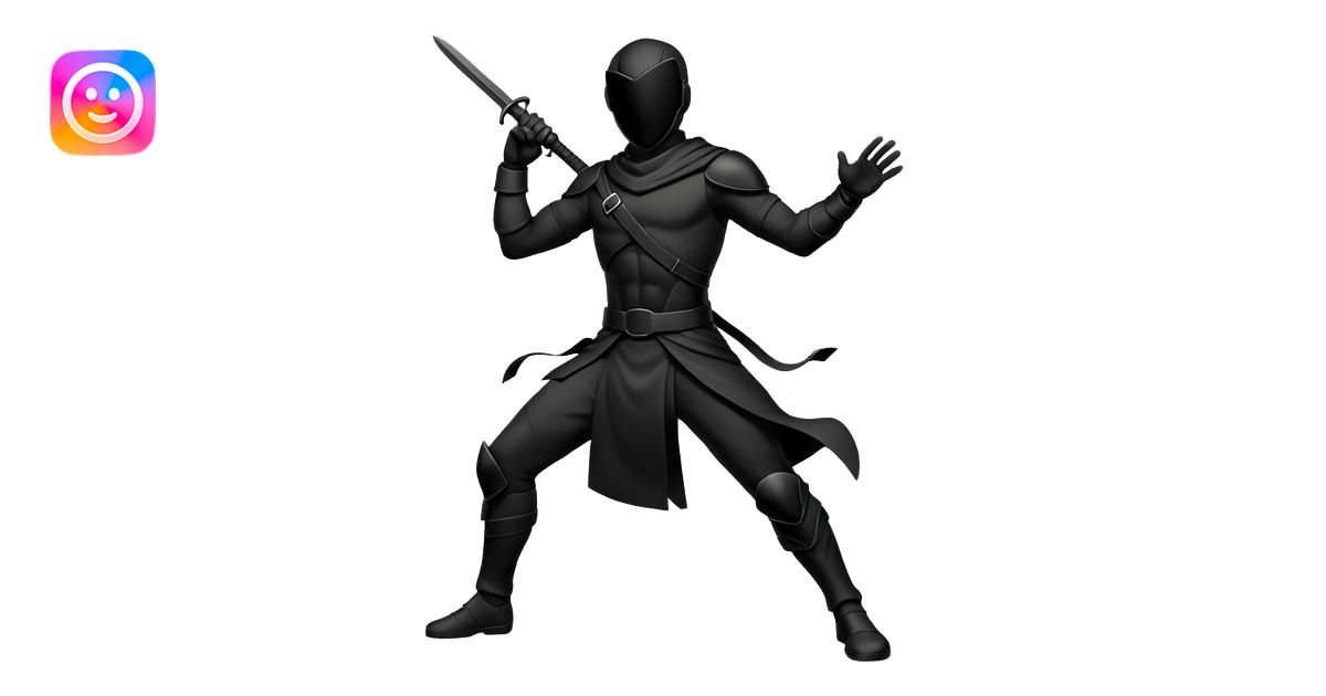 create a dnd style invisible_warrior_silhouette.png using 48x48 pixels ...