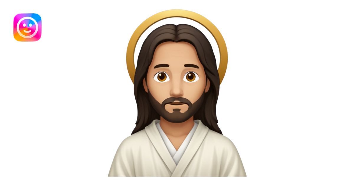 Son of God from Christian Gods emoji | AI Emoji Generator